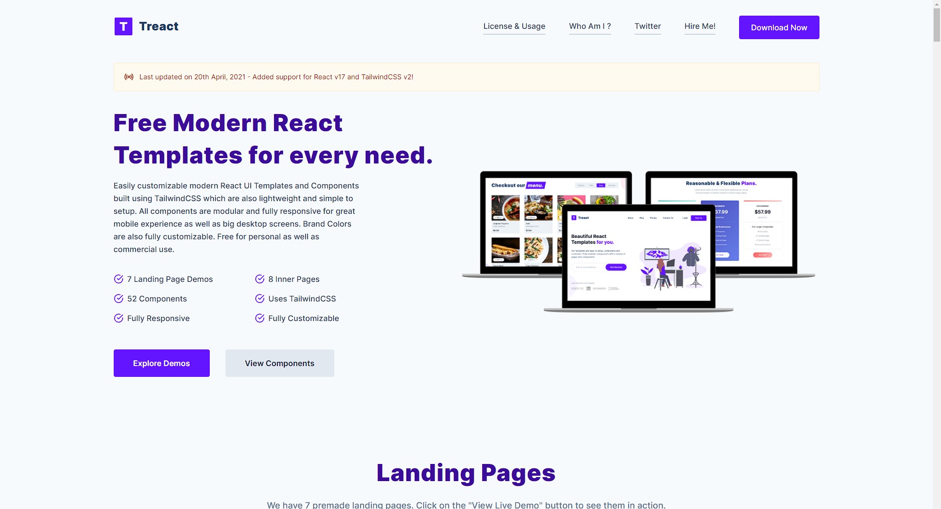 10 modèles React gratuits que vous pouvez utiliser pour vos projets ...